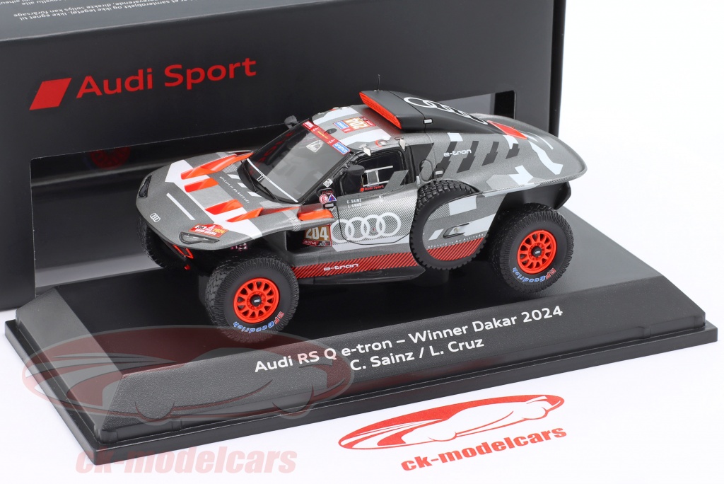 Spark 1:43 Audi RS Q e-tron E2 #204 ganador Rallye Dakar 2024 Sainz ...