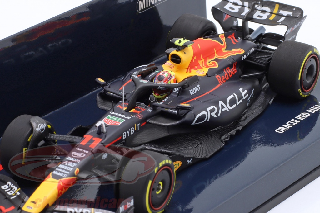 Minichamps 1:43 S. Perez Red Bull RB19 #11 4e Abu Dhabi GP formule 1 2023 410232311 model auto ...