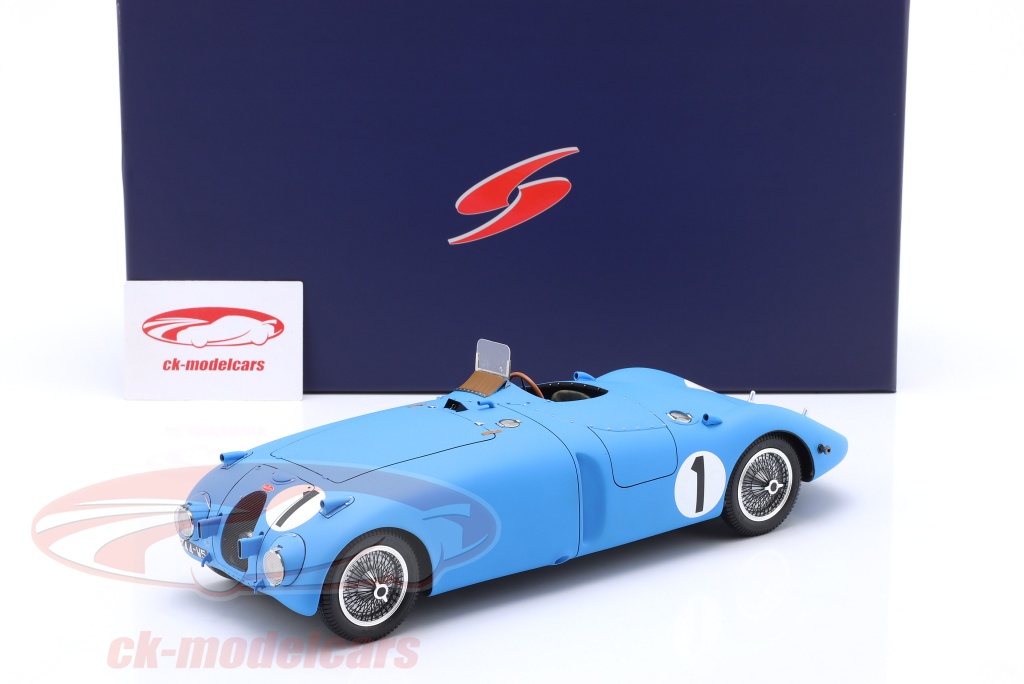 Spark 1:18 Bugatti 57C #1 winner 24h LeMans 1939 Wimille, Veyron 18LM39 ...