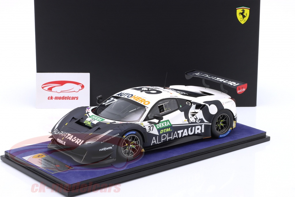 LookSmart 1:18 Ferrari 488 GT3 Evo #37 DTM Portimao 2022 Sebastien Loeb ...
