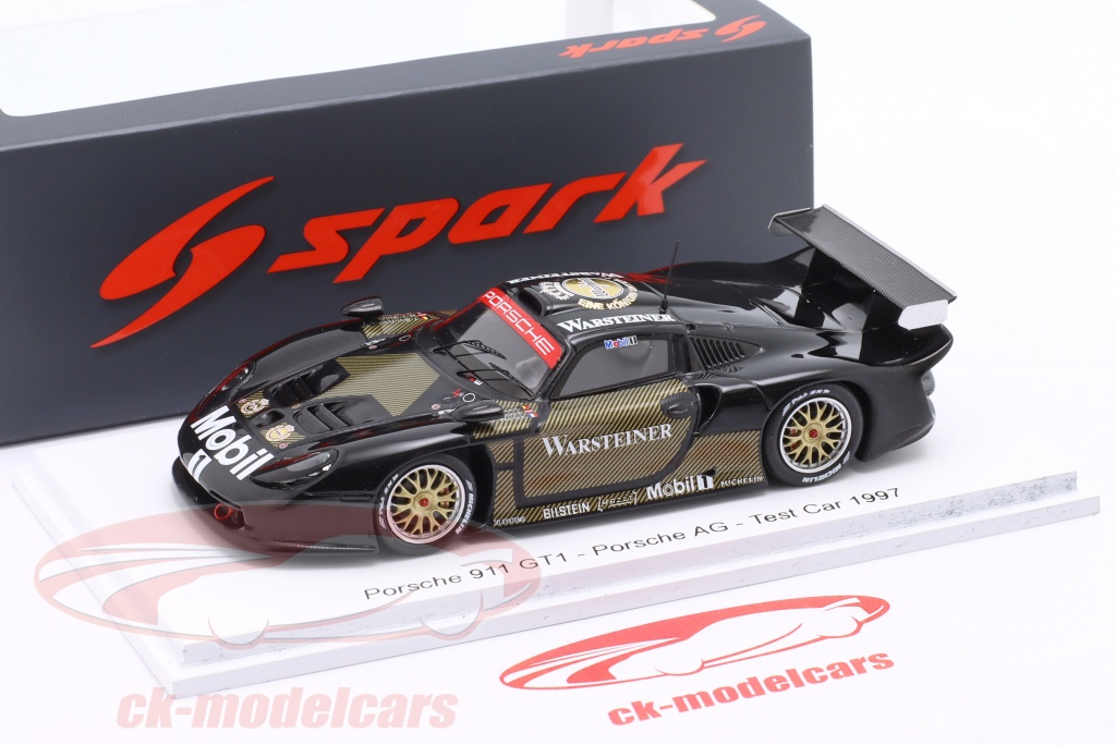 Spark 1:43 Porsche 911 GT1 Test Car Porsche AG 1997 S5993 Modellauto ...