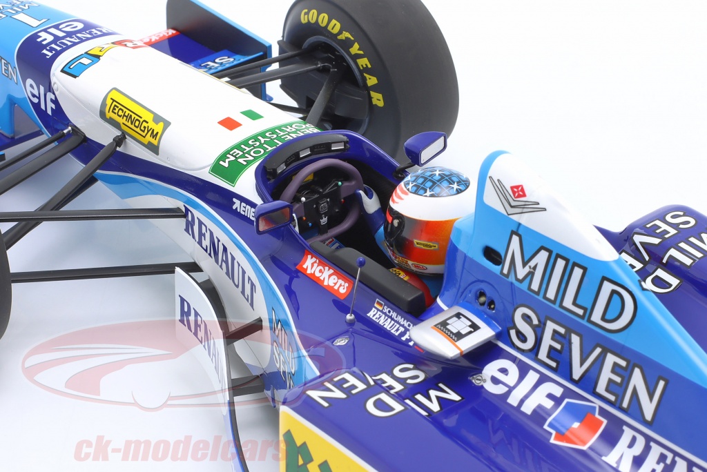 Minichamps 1:12 M. Schumacher Benetton B195 #1 Formula 1 World Champion 1995 517951201 model car ...