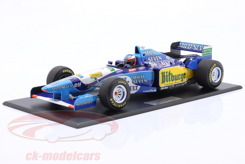 Minichamps 1:12 M. Schumacher Benetton B195 #1 Formula 1 World Champion 1995 517951201 model car ...