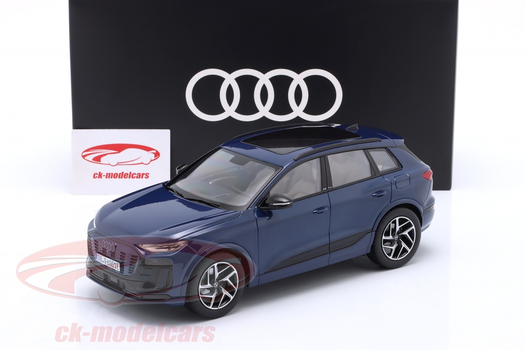 Spark 1:18 Audi Q6 e-tron (GF) SUV year 2024 ascari blue 5012326651 ...