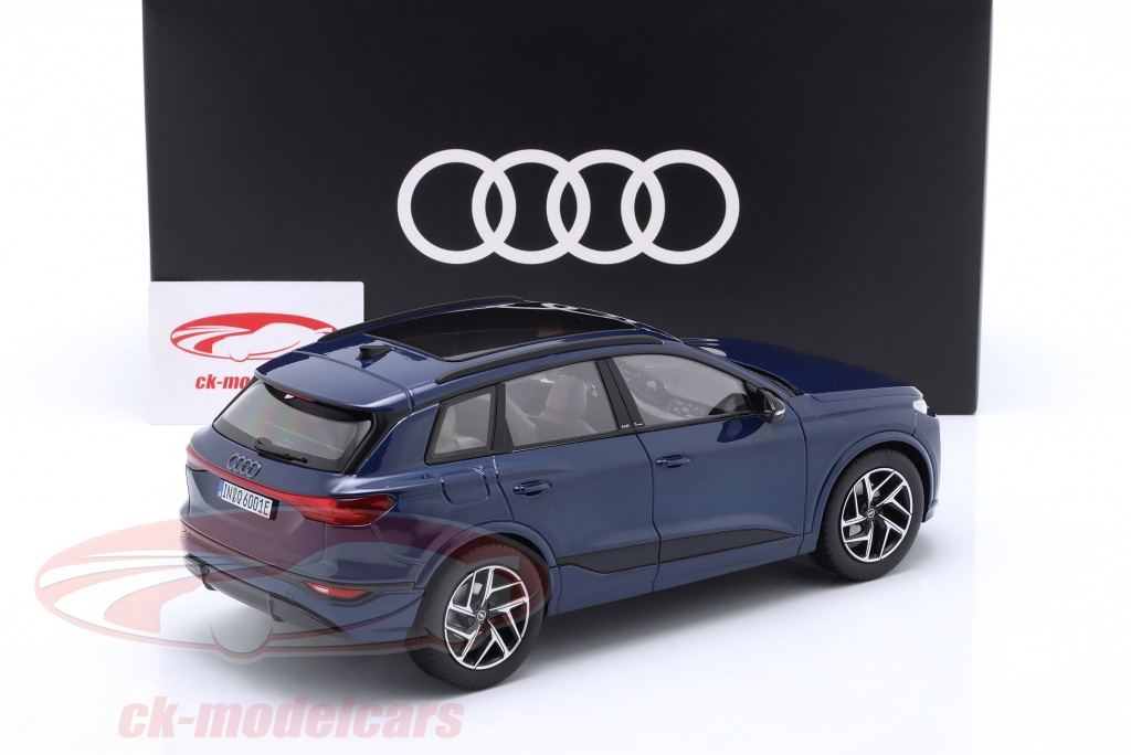 Spark 1:18 Audi Q6 e-tron (GF) SUV year 2024 ascari blue 5012326651 ...