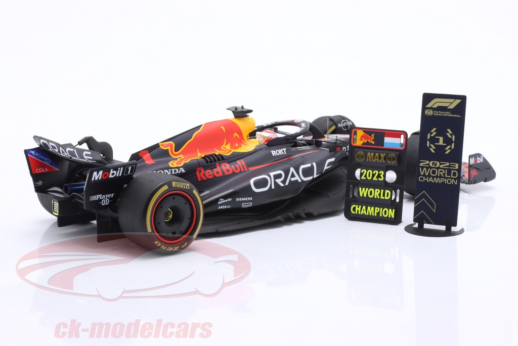 Spark 1:18 M. Verstappen Red Bull RB19 #1 Sprint Race Qatar GP Formula 1 World Champion 2023 ...