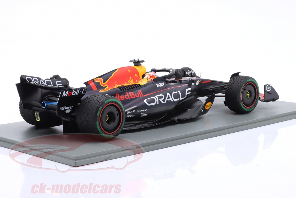 Spark 1:12 Max Verstappen Red Bull RB19 #1 winnaar Monaco GP formule 1 Wereldkampioen 2023 ...