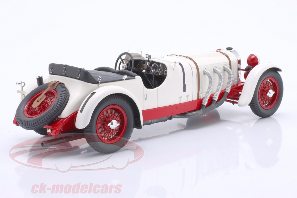 Spark 1:18 Mercedes-Benz SSK #1 2º 24h LeMans 1931 Ivanowski, Stoffel ...