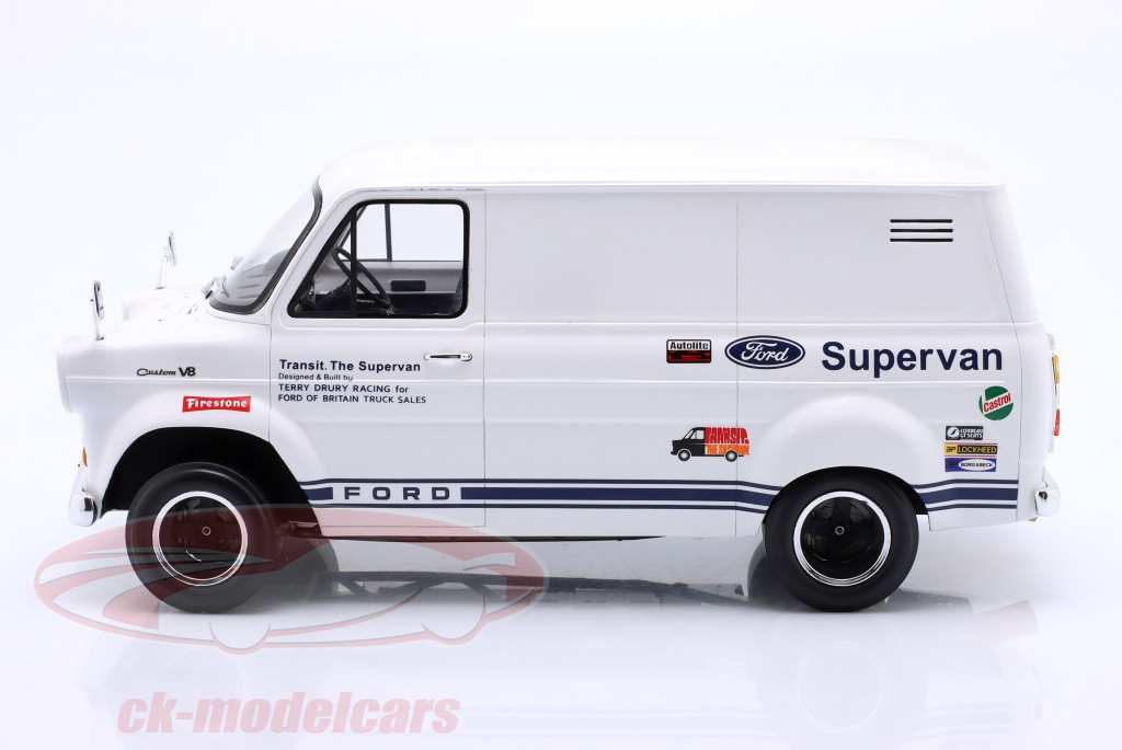 Schuco 1:18 Ford Transit Supervan 1 Baujahr 1979 weiß 450066000 Modellauto 450066000 9581677106604