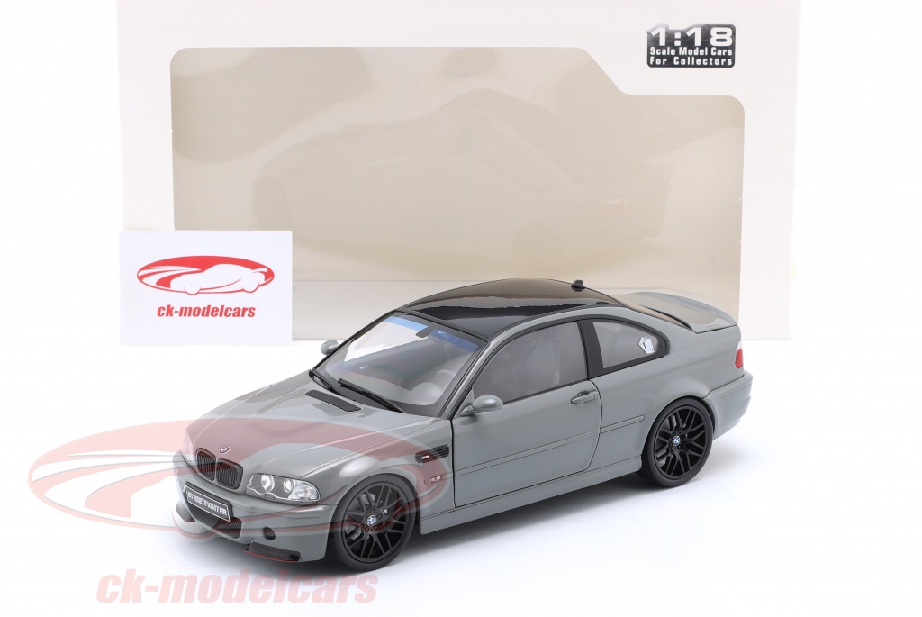 Solido 1:18 BMW M3 (E46) Coupe Streetfighters year 2000 nardo grey S1806508 model car S1806508 ...