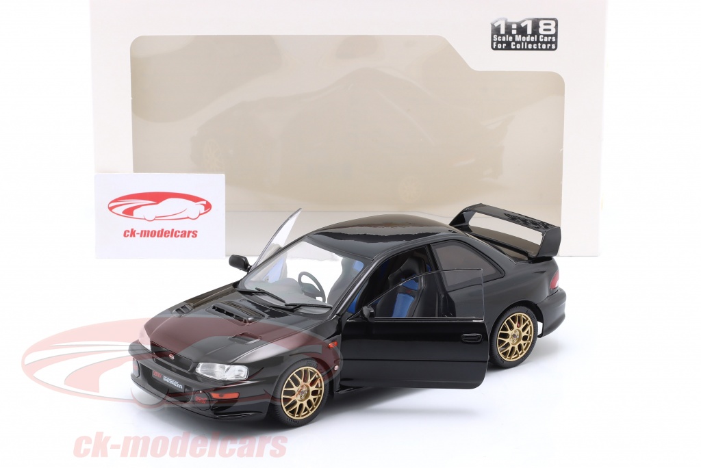 Solido 1:18 Subaru Impreza 22B Anno di costruzione 1998 nero S1807406 ...