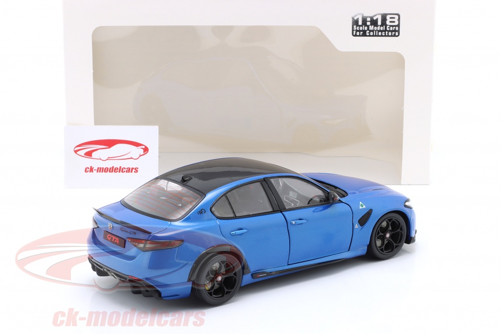 Solido 1:18 Alfa Romeo Giulia GTA year 2022 blue metallic S1806906 ...