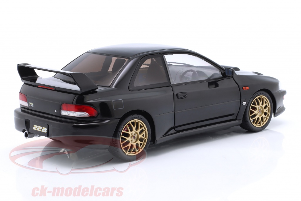 Solido 1:18 Subaru Impreza 22B year 1998 black S1807406 model car S1807406 421186405 3663506024177