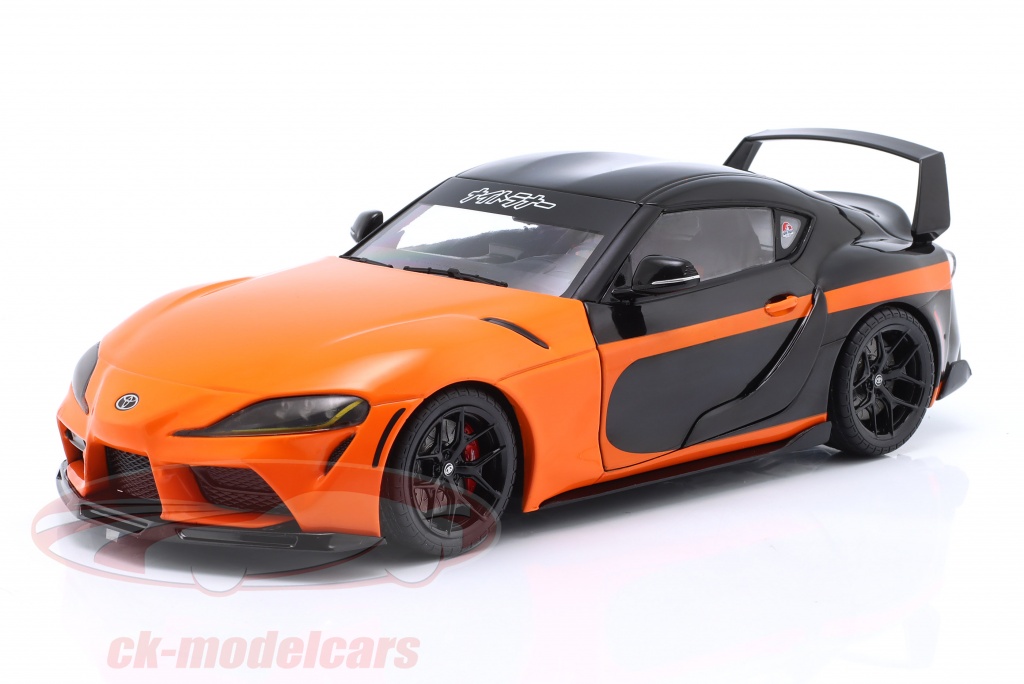 Solido 1:18 Toyota GR Supra Streetfighter year 2024 orange / black ...