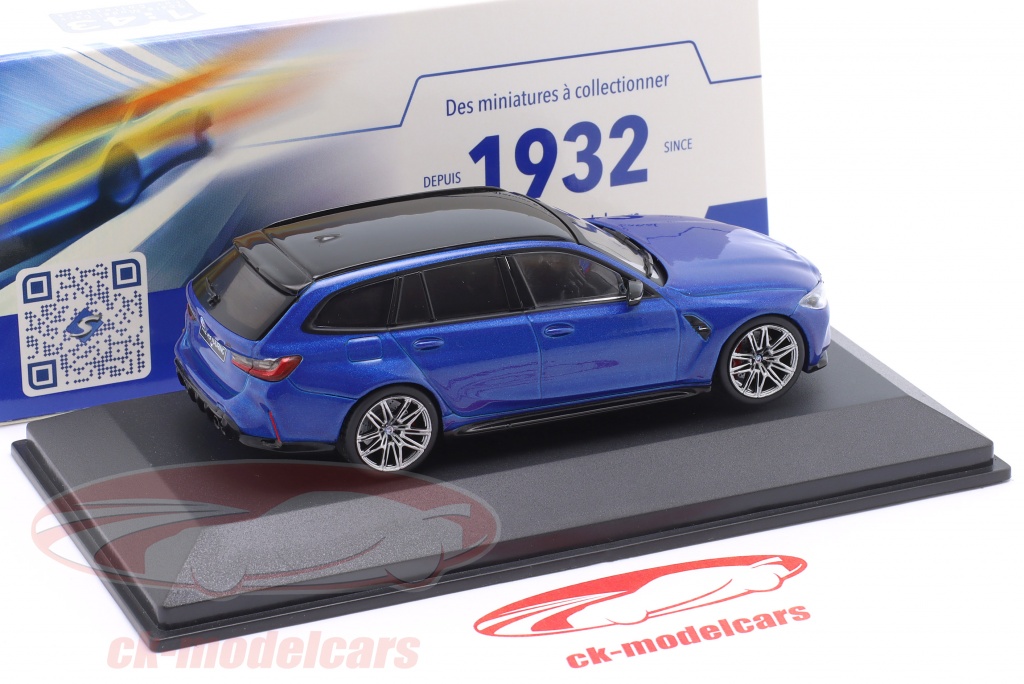 Solido 1:43 BMW M3 Touring (G81) Competition 建設年 2023 San Marino 青 S4315402 モデル 車 S4315402 ...