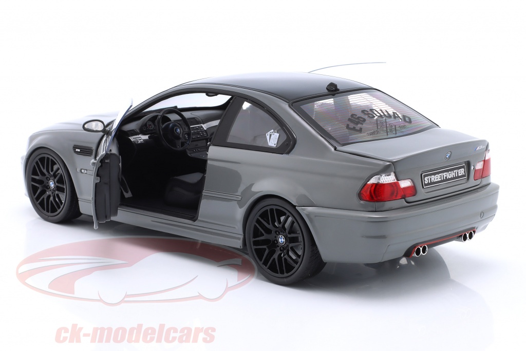 Solido 1:18 BMW M3 (E46) Coupe Streetfighters year 2000 nardo grey S1806508 model car S1806508 ...