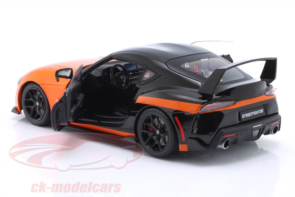 Solido 1:18 Toyota GR Supra Streetfighter year 2024 orange / black ...