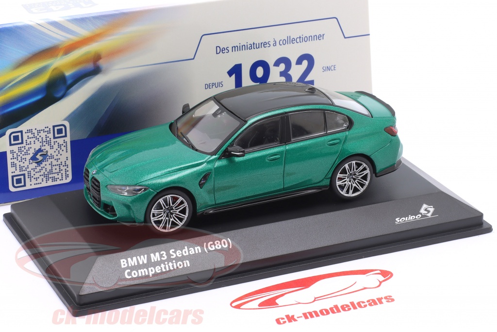 Solido 1:43 BMW M3 Sedan (G80) Competition Année de construction 2023 ...