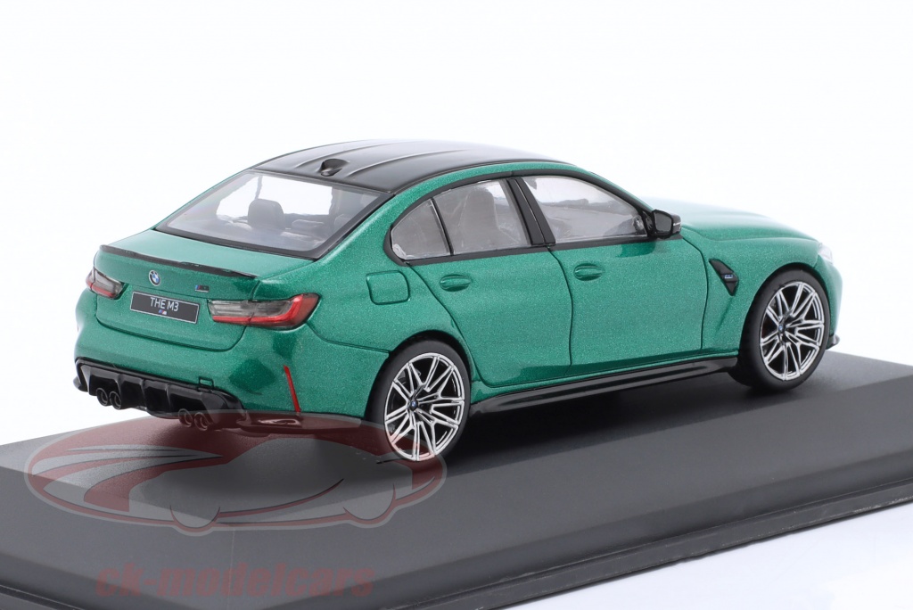 Solido 1:43 BMW M3 Sedan (G80) Competition Baujahr 2023 Isle of Man grün S4315301 Modellauto ...