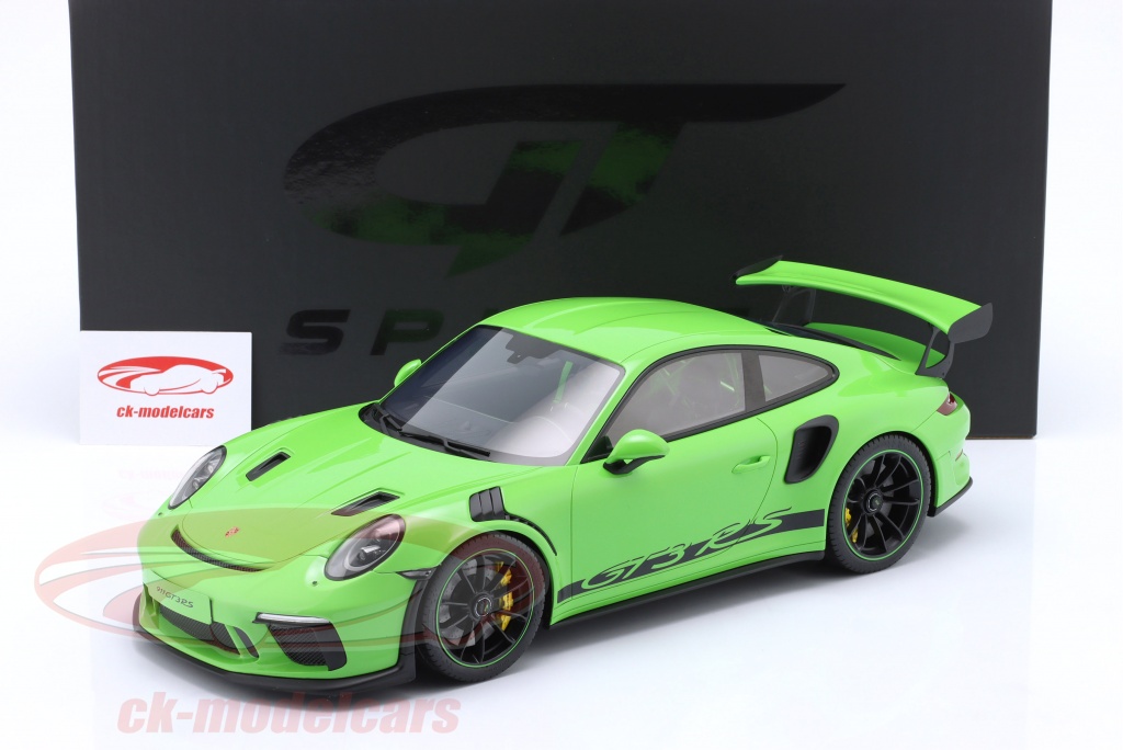 GT-SPIRIT 1:12 Porsche 911 (991 II) GT3 RS year 2019 lizard green GT917 ...
