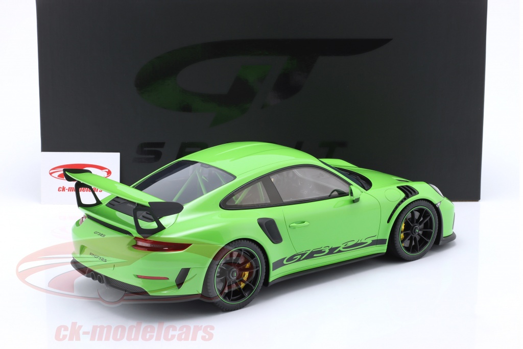 GT-SPIRIT 1:12 Porsche 911 (991 II) GT3 RS year 2019 lizard green GT917 ...