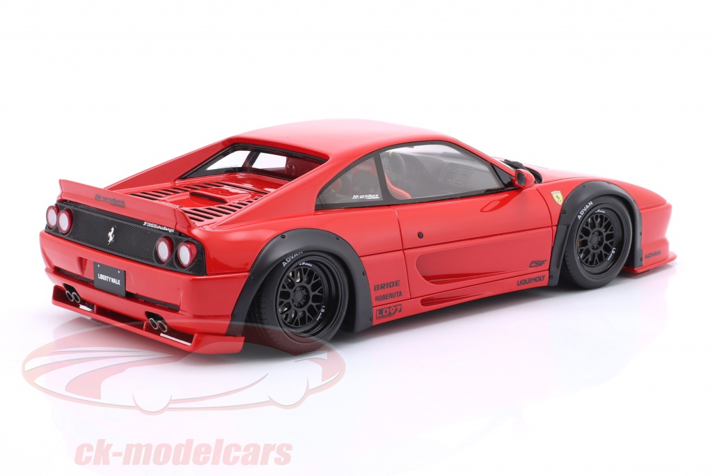 GT-SPIRIT 1:18 Ferrari F355 GT S RWB Liberty Walk year 2023 red GT468 ...