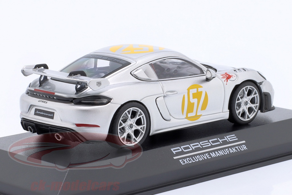 Minichamps 1:43 Limit #0007 / Porsche 718 (982) Cayman GT4 RS #152 ...