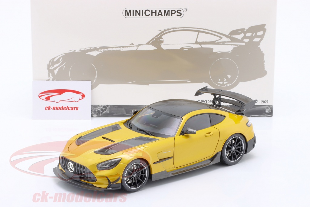 Minichamps 1:18 Mercedes-Benz AMG GT Black Series 2021 yellow metallic ...