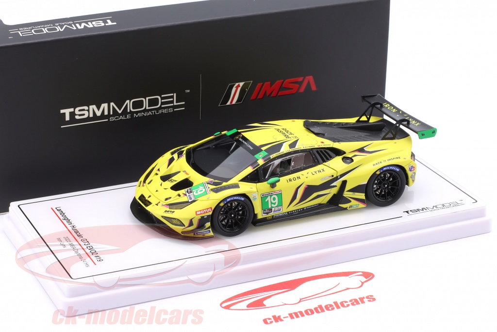 True Scale 1:43 Lamborghini Huracan GT3 Evo2 #19 24h Daytona 2023 Iron ...