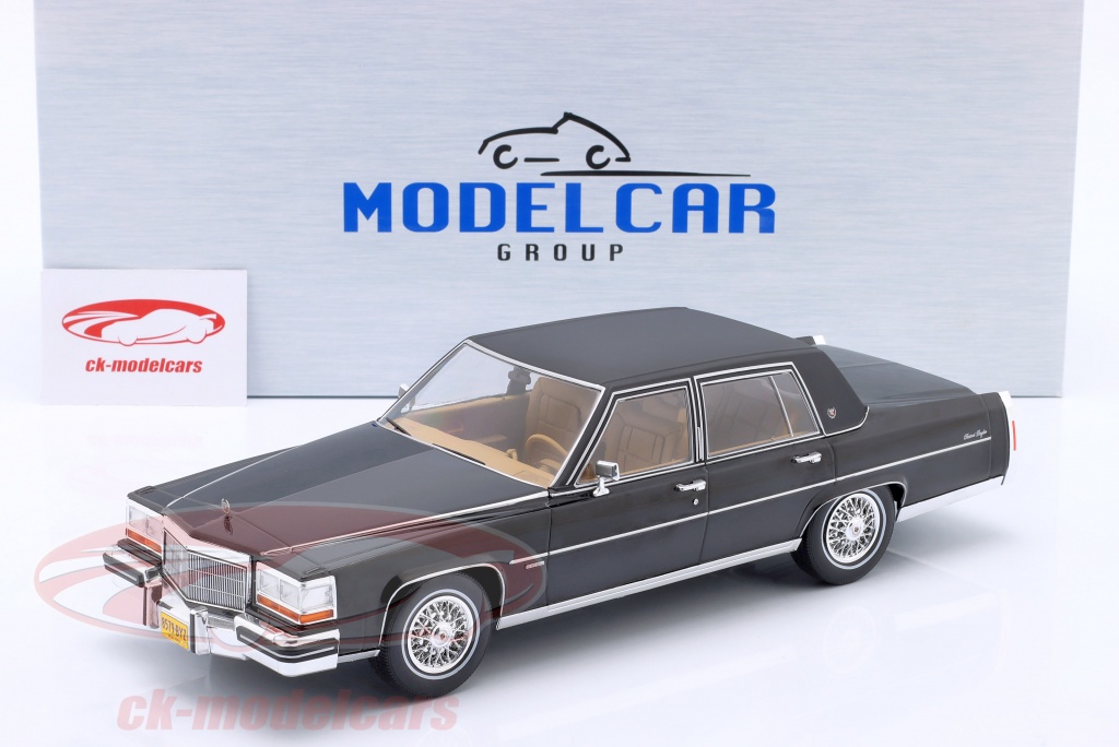 ModelCarGroup 1:18 Cadillac Fleetwood Brougham 建造年份 1982 黑色的 MCG18250 ...