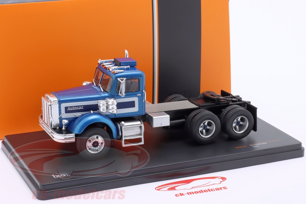 Ixo 1:43 Autocar A64 Truck year 1965 blue TR202.22 model car TR202.22 ...