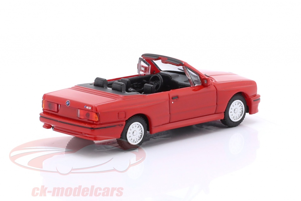 Minichamps 1:87 BMW M3 (E30) Cabriolet Année de construction 1988 rouge ...