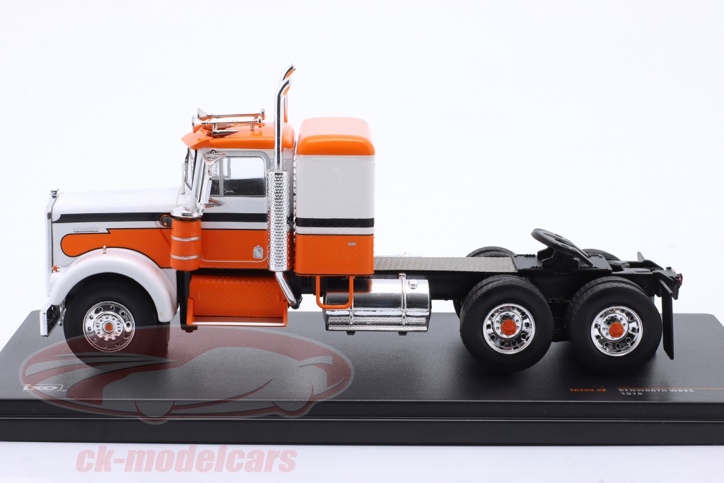 Ixo 1:43 Kenworth W925 Truck 建造年份 1970 白色的 / 橙子 TR203.22 模型 汽车 TR203.22 ...