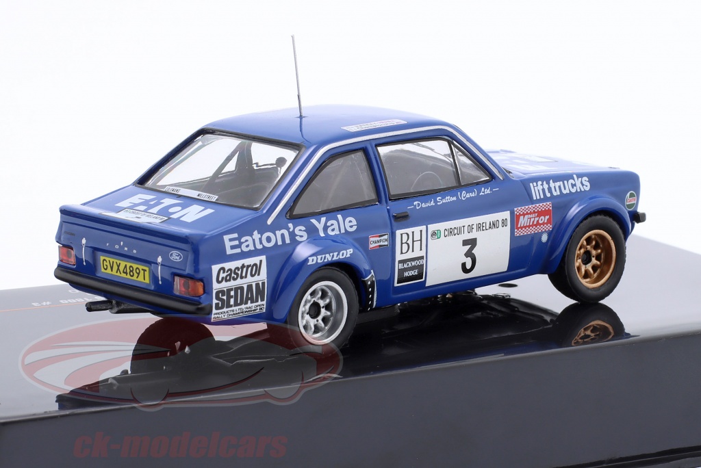 Ixo 1:43 Ford Escort RS 1800 MK2 #3 Rallye Circuit of Ireland 1980 ...