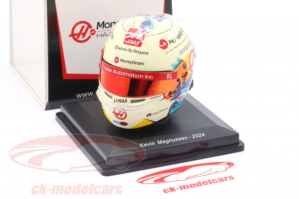 Spark 1:5 Kevin Magnussen #20 MoneyGram Haas F1 Team formel 1 2024 ...