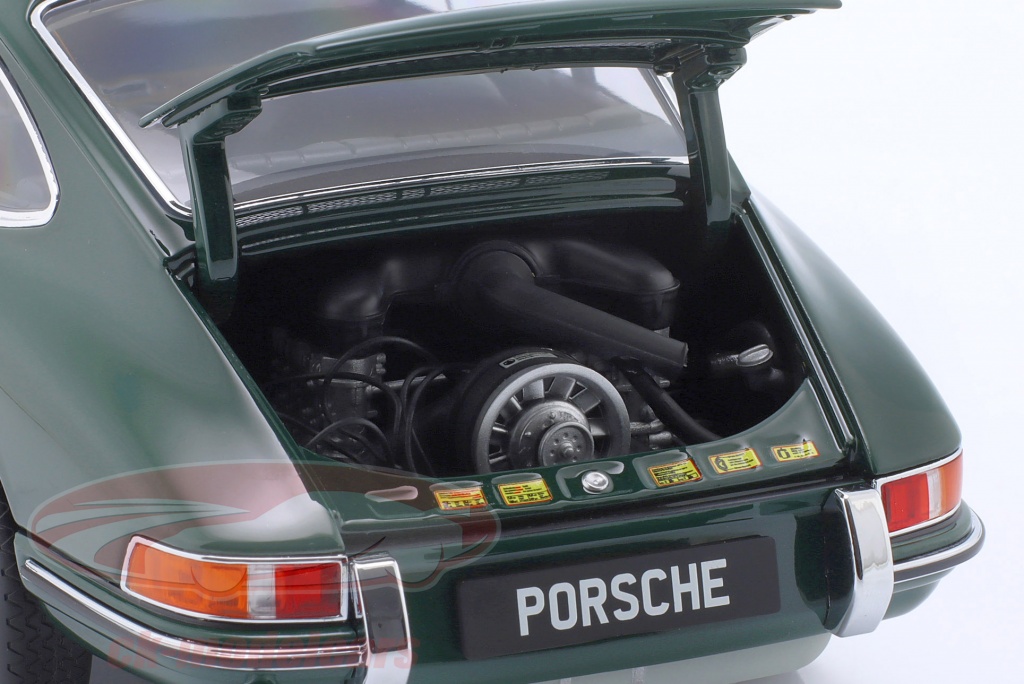 Kyosho 1:18 Porsche 911 (901) Coupe year 1964 Irish green 08969G model ...