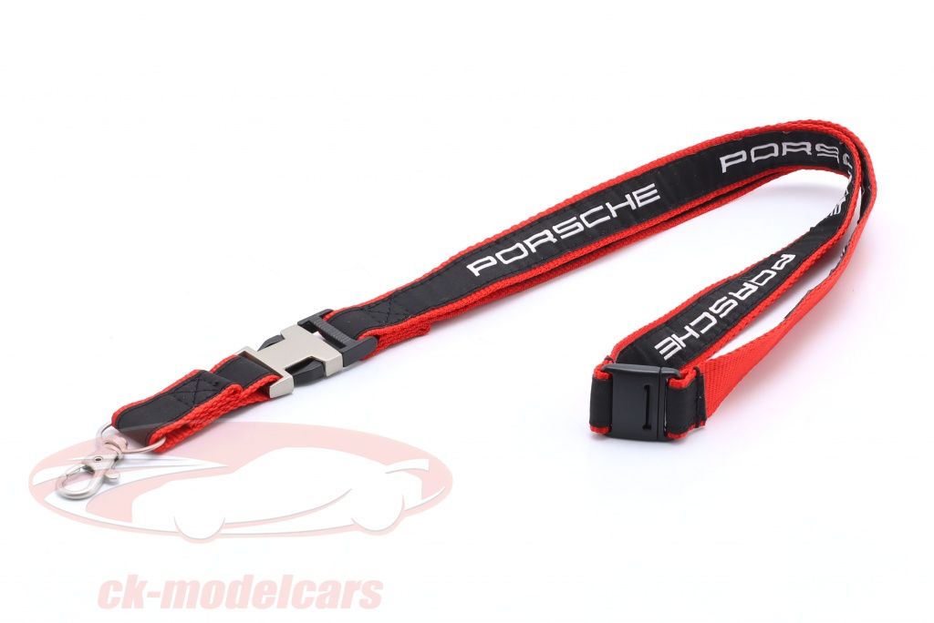 Porsche Keychain black, red Porsche CK92746 CK92746