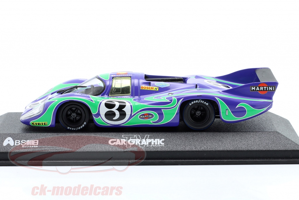 Minichamps 1:43 Porsche 917L #3 2nd 24h LeMans 1970 Larrousse, Kauhsen ...