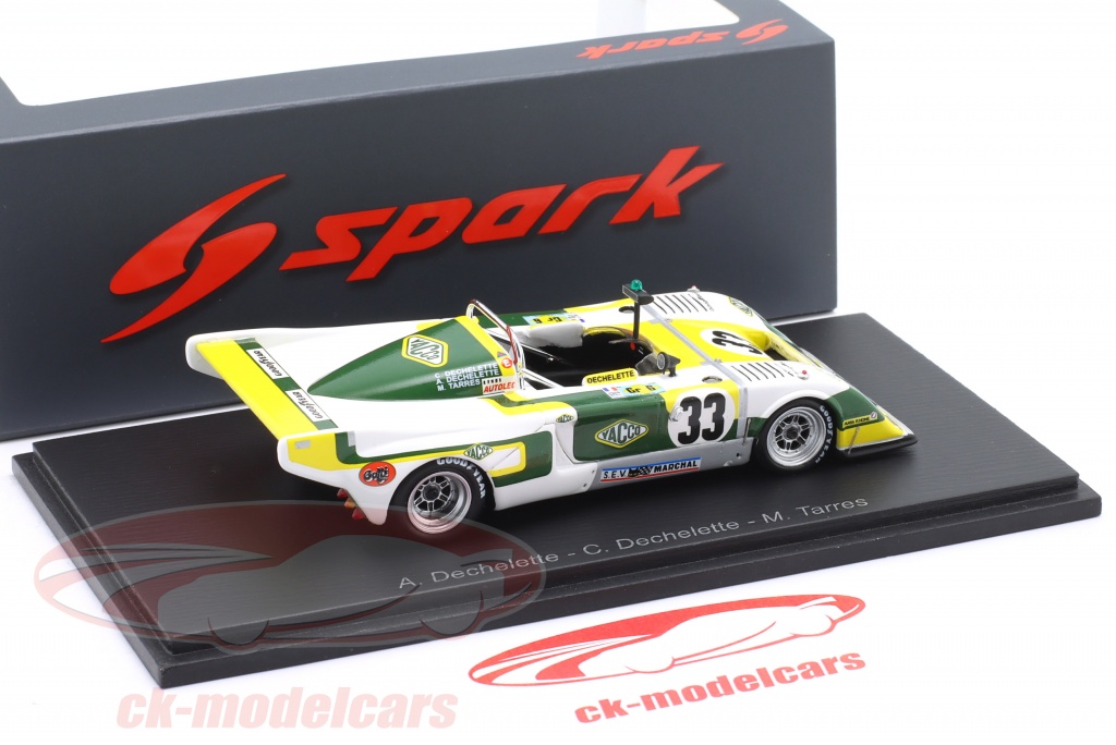 Spark 1:43 Chevron B36 #33 24h LeMans 1979 Tarres, A. Dechelette, C ...