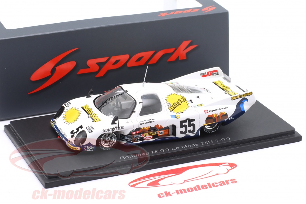 Spark 1:43 Rondeau M379 #55 24h LeMans 1979 Rondeau, Haran S8455 model ...