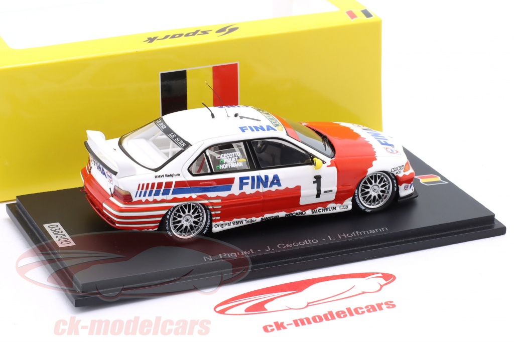 Spark 1:43 BMW 318is #1 第四名 24h Spa 1994 Piquet, Cecotto, Hoffmann ...