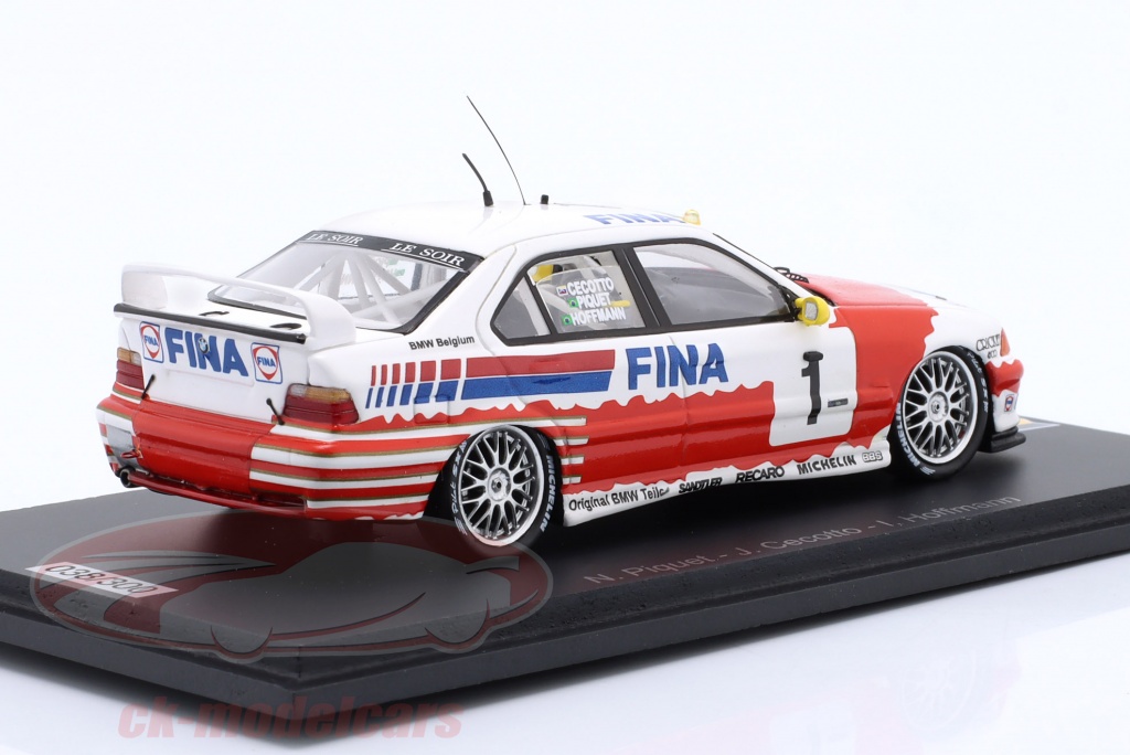 Spark 1:43 BMW 318is #1 第四名 24h Spa 1994 Piquet, Cecotto, Hoffmann ...
