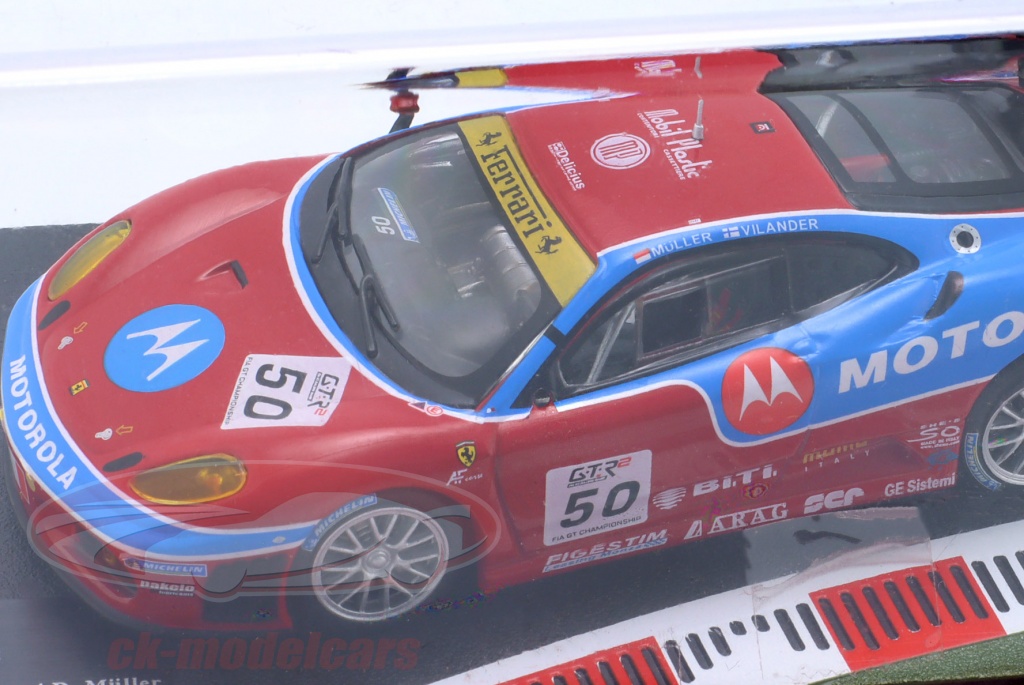 Altaya 1:43 Ferrari F430 GTC #50 gagnant FIA GT 2007 /2ème choix ...