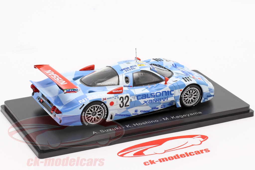 Spark 1:43 Nissan R390 GT1 #32 3rd 24h LeMans 1998 / 2nd Choice CK91649 (2.Wahl) model car ...