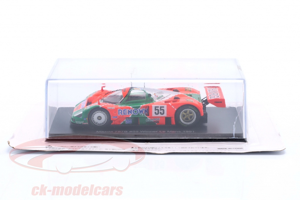 Spark 1:43 Mazda 787B #55 Sieger 24h LeMans 1991 / 2. Wahl CK91652 (2.Wahl) Modellauto CK91652 ...