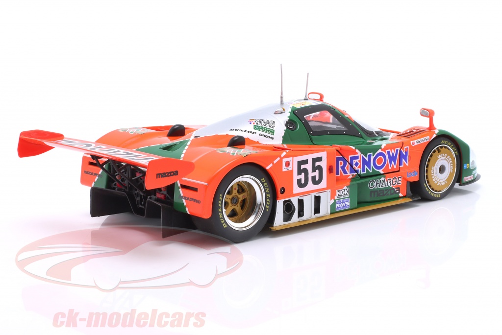 WERK83 1:18 Mazda 787B #55 gagnant 24h LeMans 1991 Weidler, Herbert ...