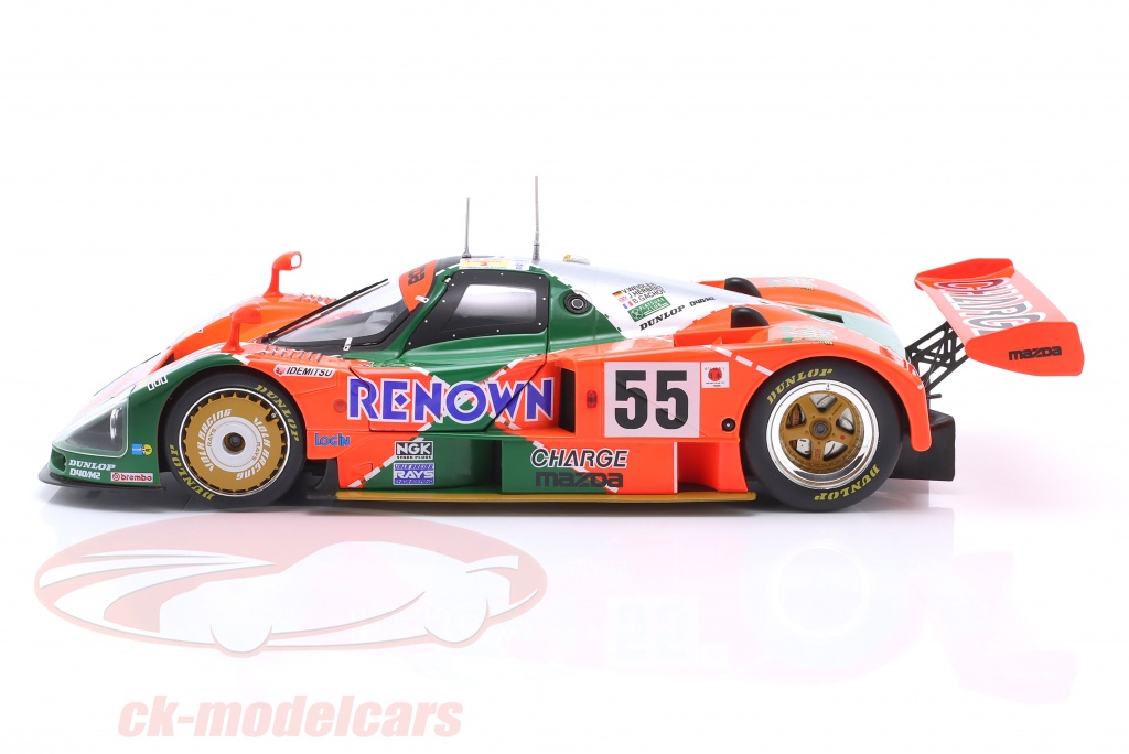 WERK83 1:18 Mazda 787B #55 Winner 24h LeMans 1991 Weidler, Herbert, Gachot W1802701C (Klappbox ...