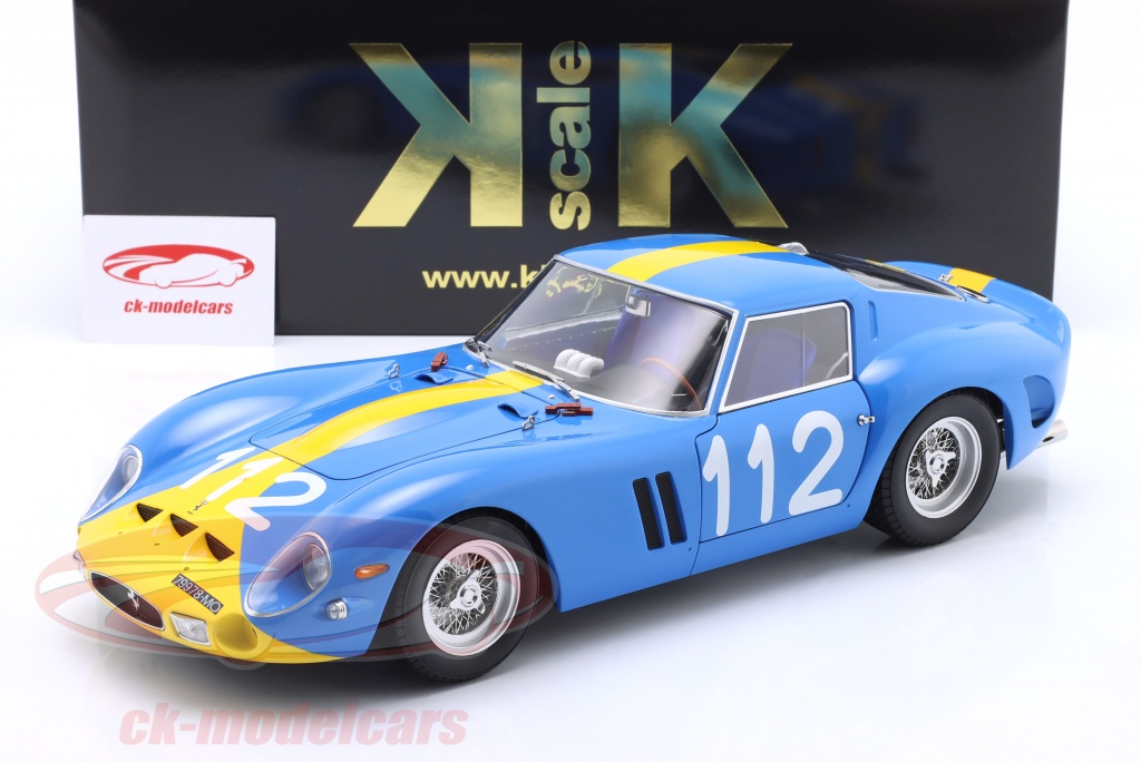 KK-Scale 1:12 Ferrari 250 GTO #112 9 Targa Florio 1964 Norinder ...