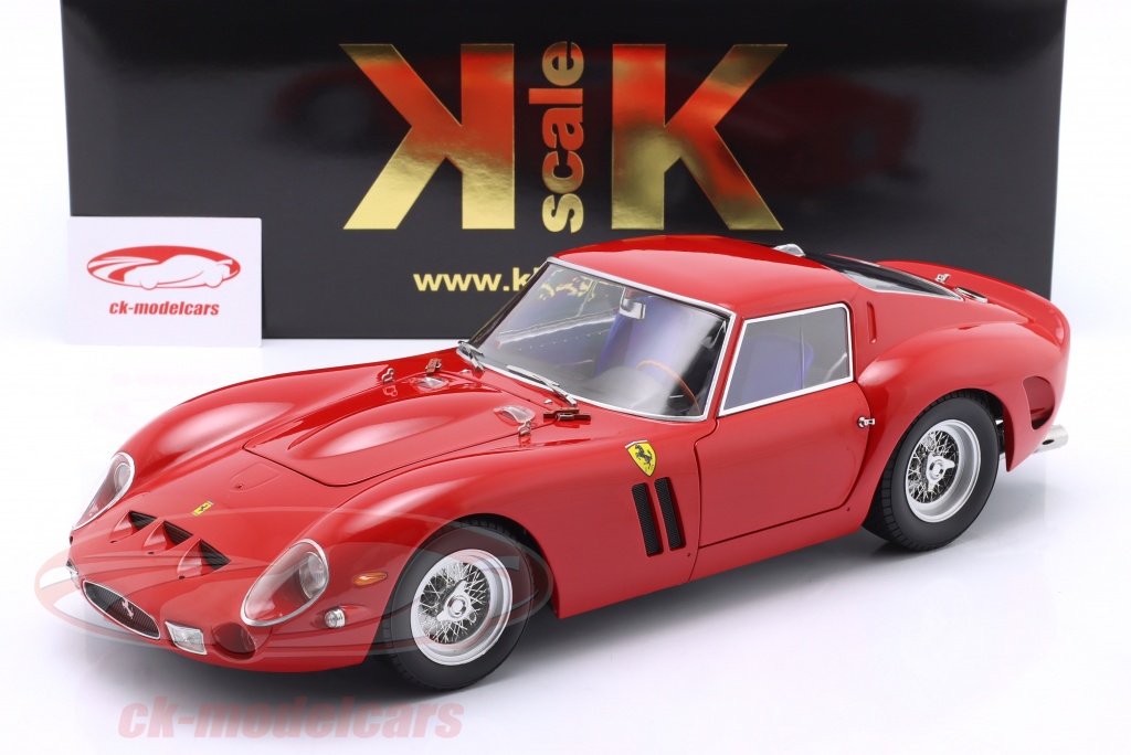 KK-Scale 1:12 Ferrari 250 GTO year 1962 red KKDC120121 model car ...