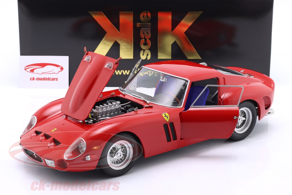 KK-Scale 1:12 Ferrari 250 GTO Bouwjaar 1962 rood KKDC120121 model auto ...